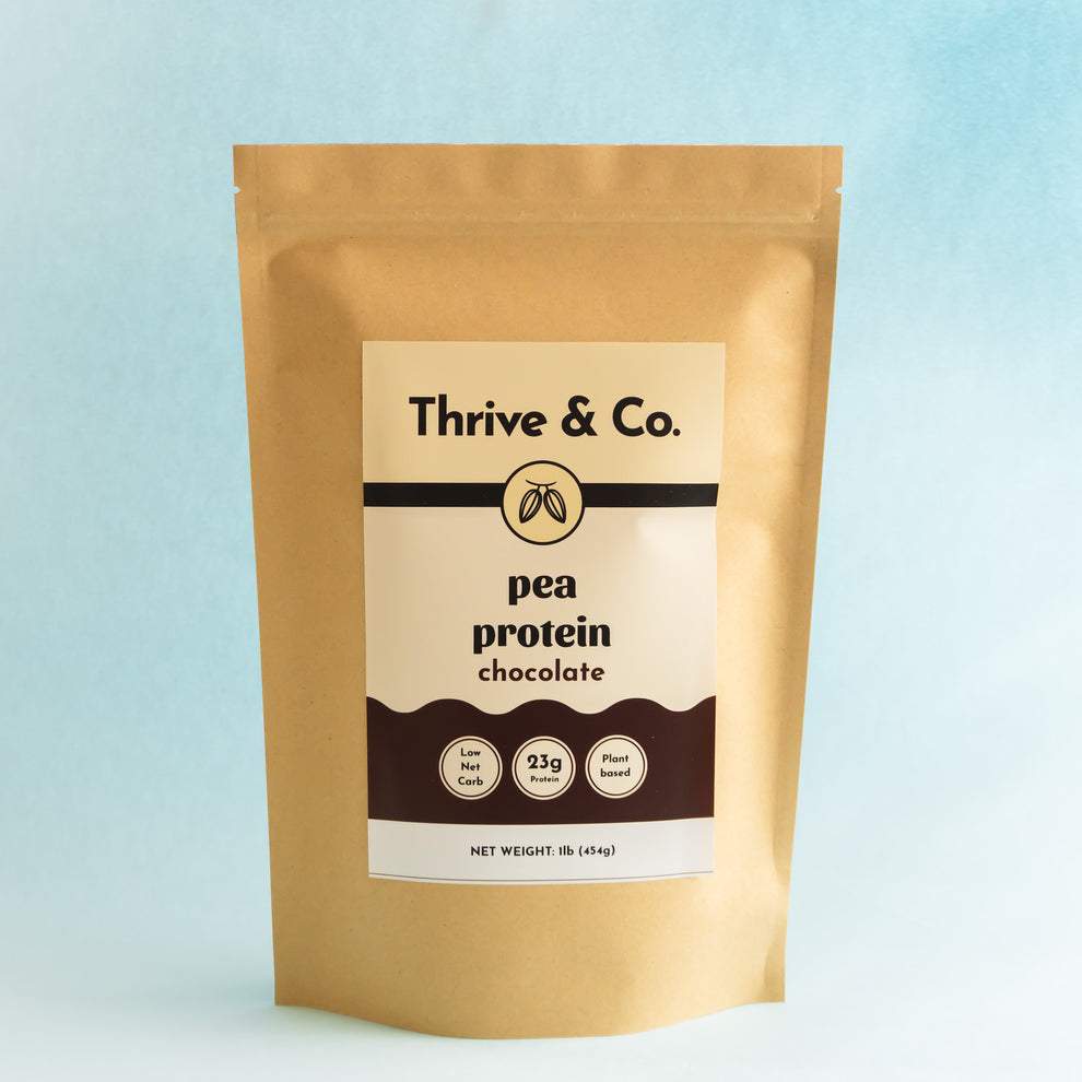 Chocolate Pea Protein Powder – Thrive and Co.