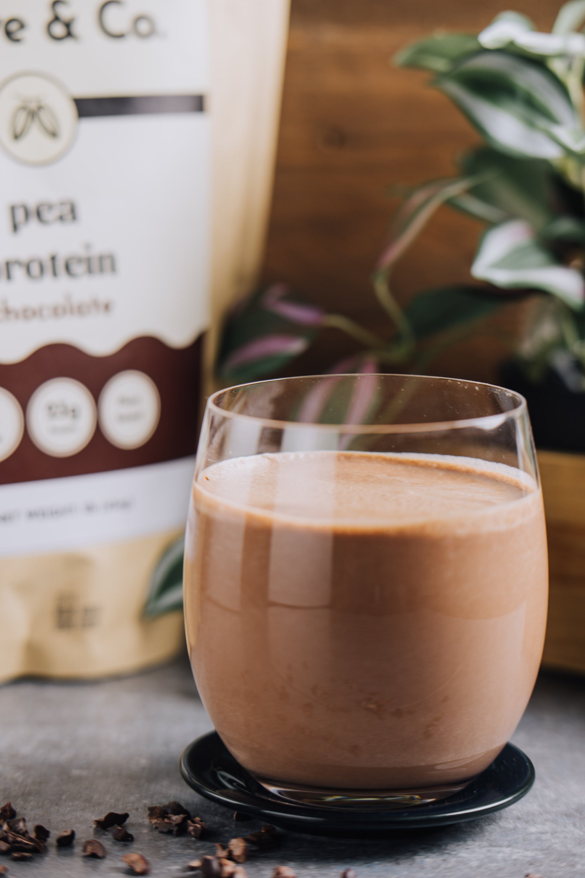 Chocolate Pea Protein Powder – Thrive and Co.